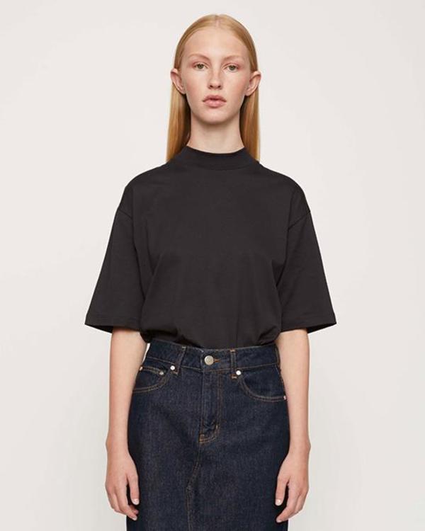 Just Female Hanoi Tee - Black | Garmentory