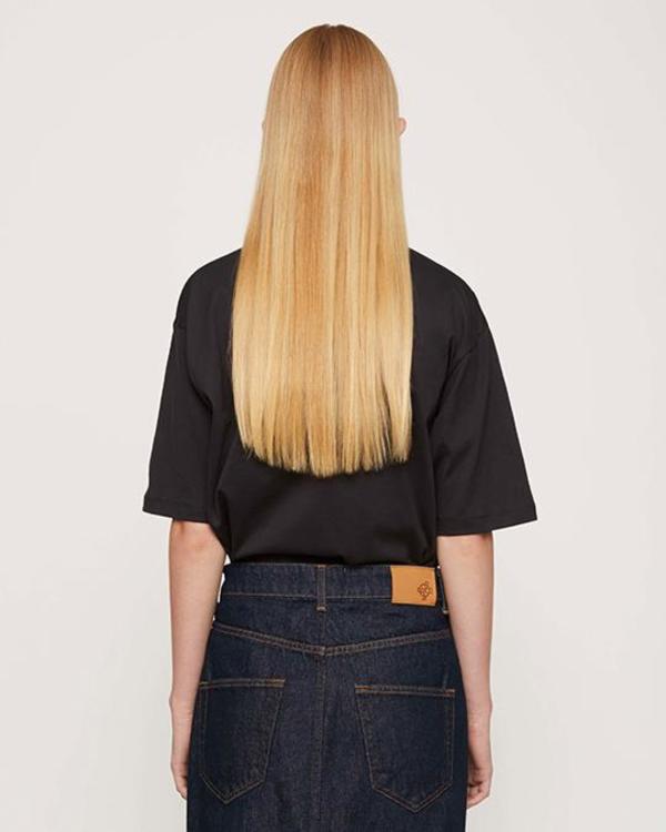 Just Female Hanoi Tee - Black | Garmentory