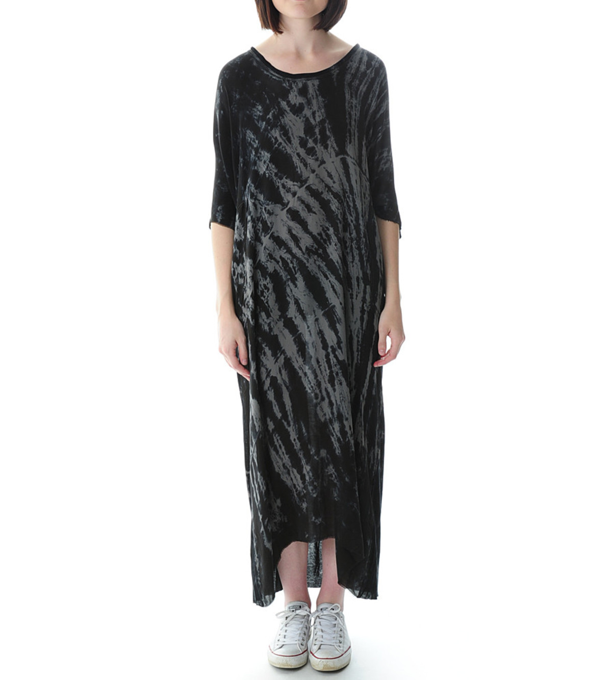 Raquel Allegra Tie-Dye Boxy Maxi Dress | Garmentory