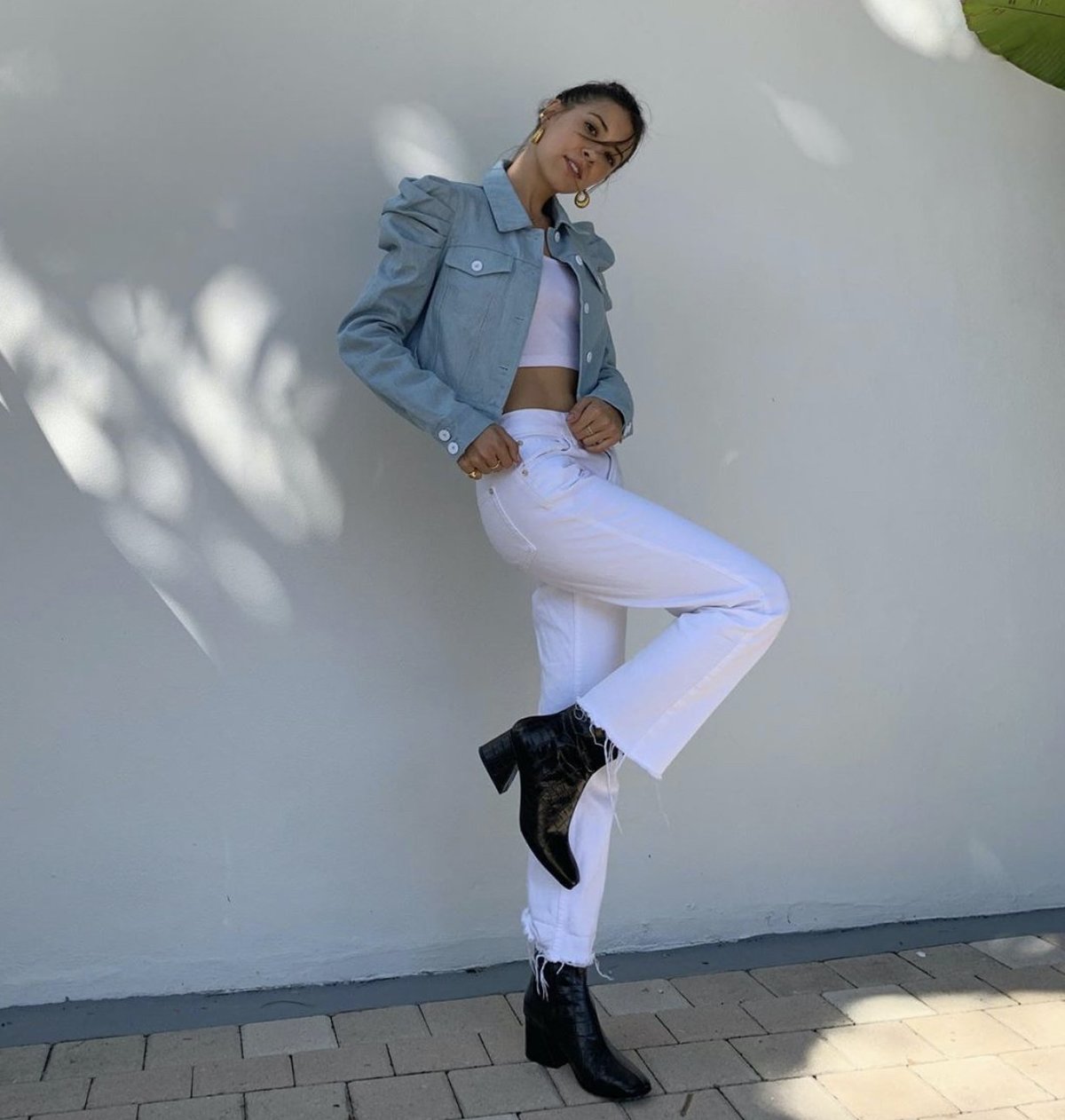 || SAMPLE SALE || DORIC - Black Leather Square Toe Boots | Garmentory