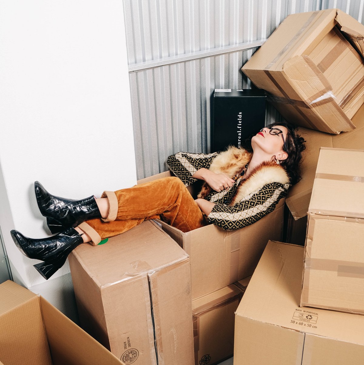 || SAMPLE SALE || DORIC - Black Leather Square Toe Boots | Garmentory