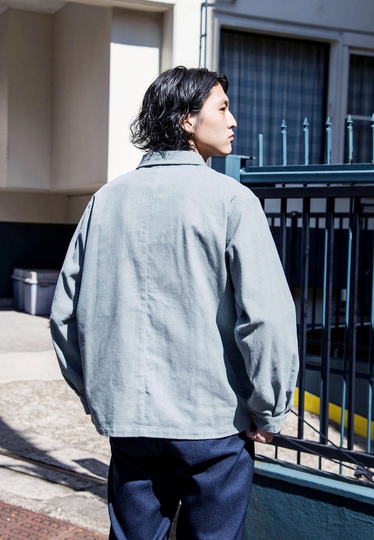Workware Worker Corduroy Jacket - light green | Garmentory