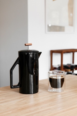 Yield Ceramic French Press - Black | Garmentory
