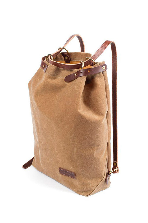 Wood & Faulk Shuttle Pack High Desert Sage | Garmentory