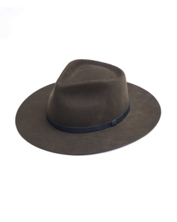 Yellow 108 Dylan Hat in Dark Olive | Garmentory