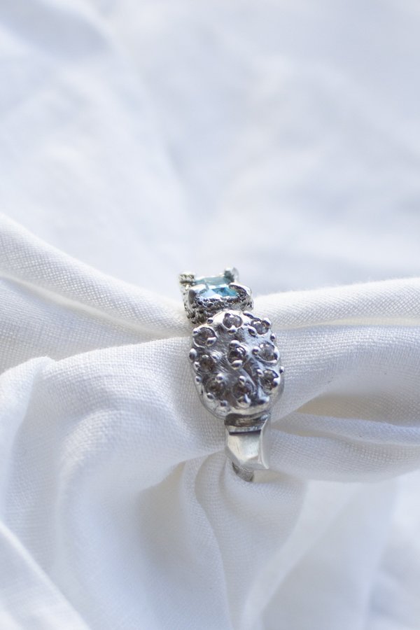 Dangerous Goods Pool Ring - 925 sterling silver | Garmentory