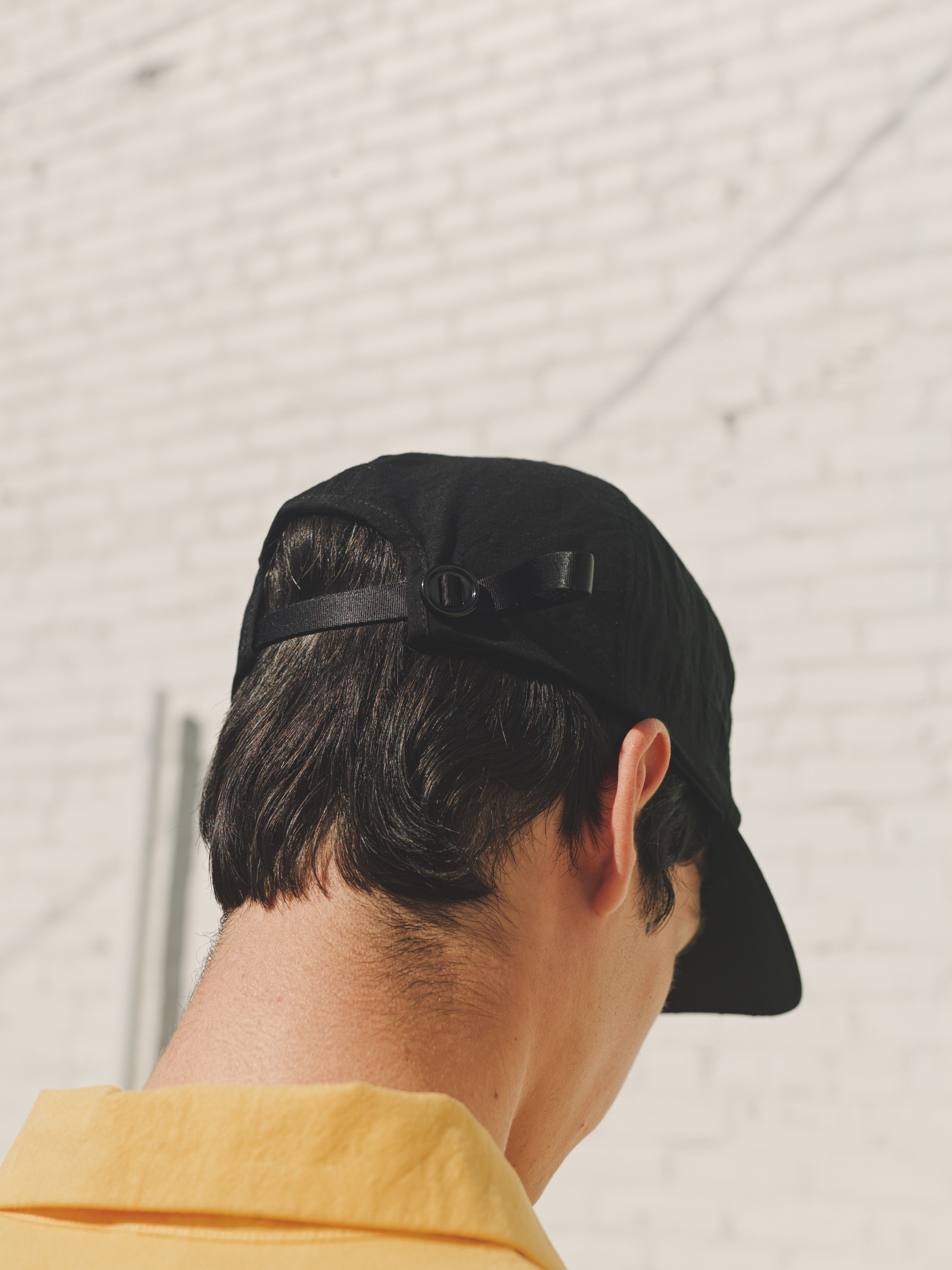 R10 Deep Cotton Linen Cap - Shade Black | Garmentory