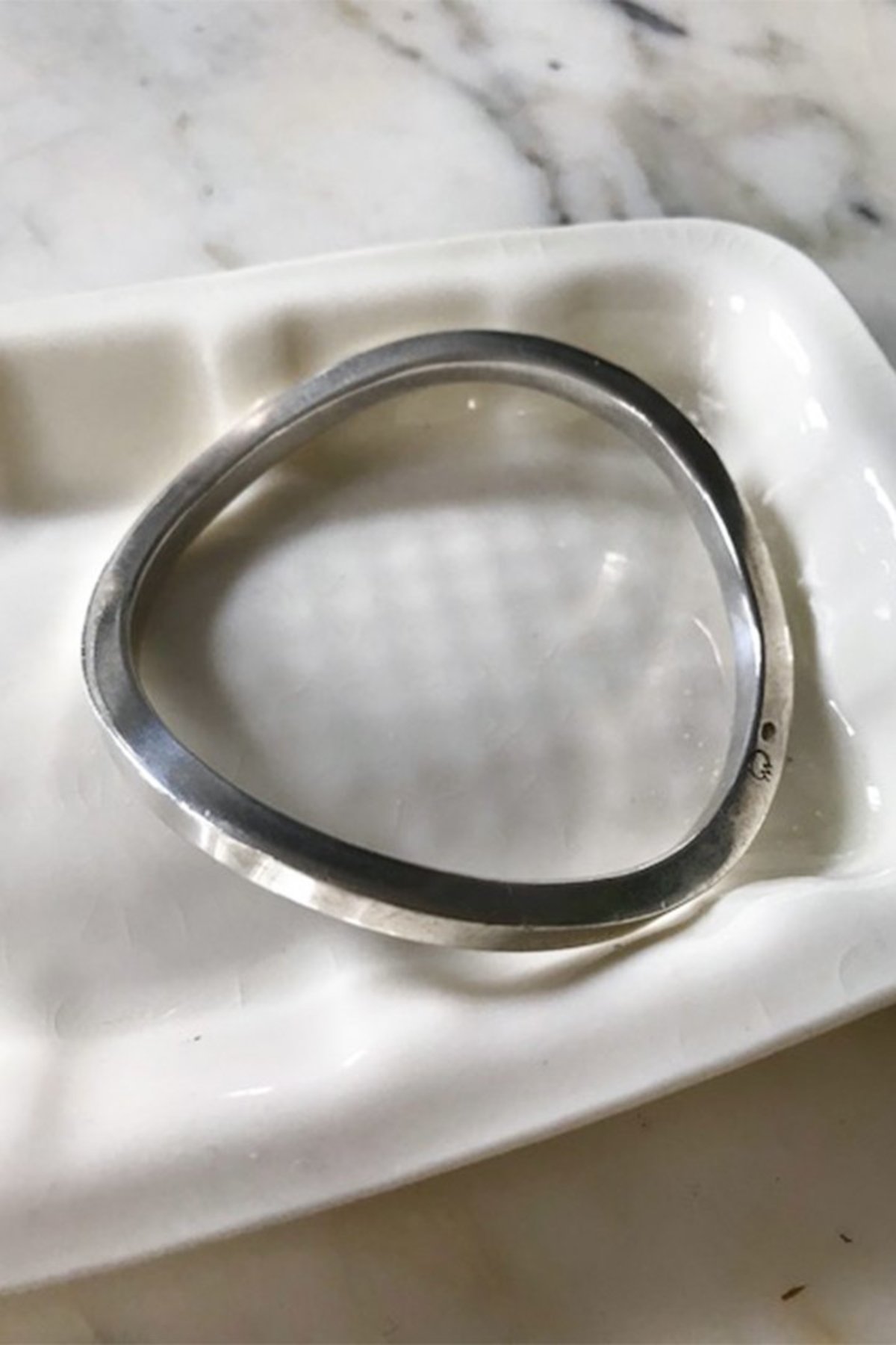 Vintage Scandinavian Undulating Bangle | Garmentory