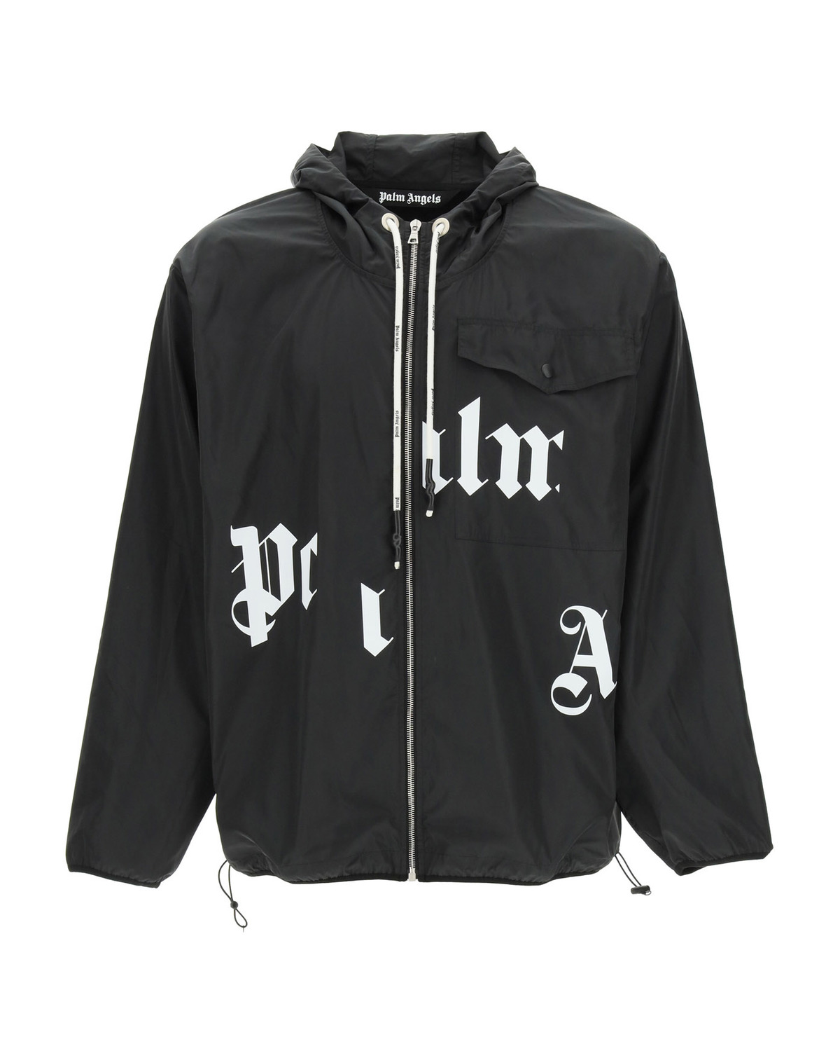Palm Angels Logo Windbreaker Jacket | Garmentory