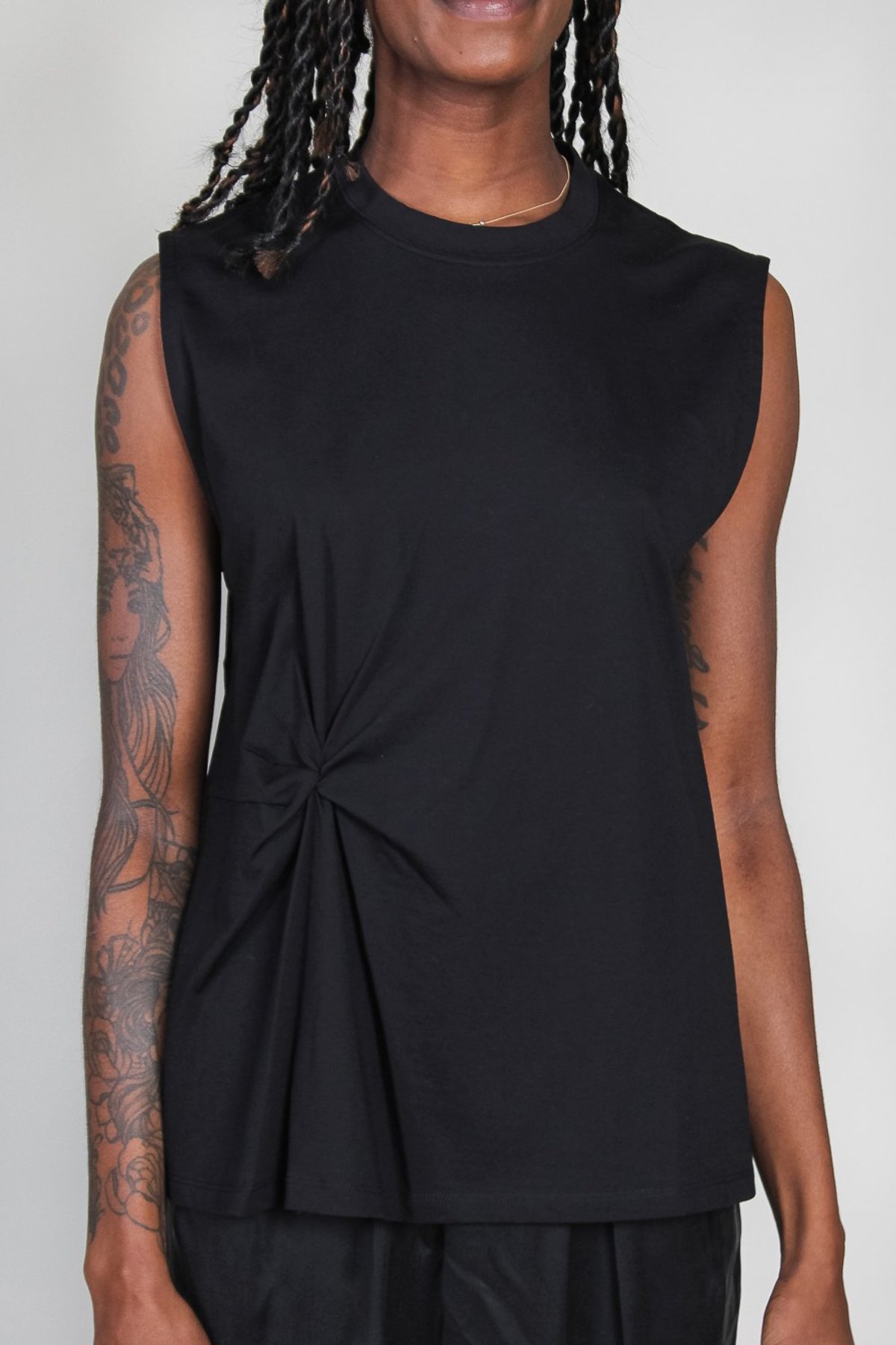 LouLou Studio Manda Top - Black | Garmentory