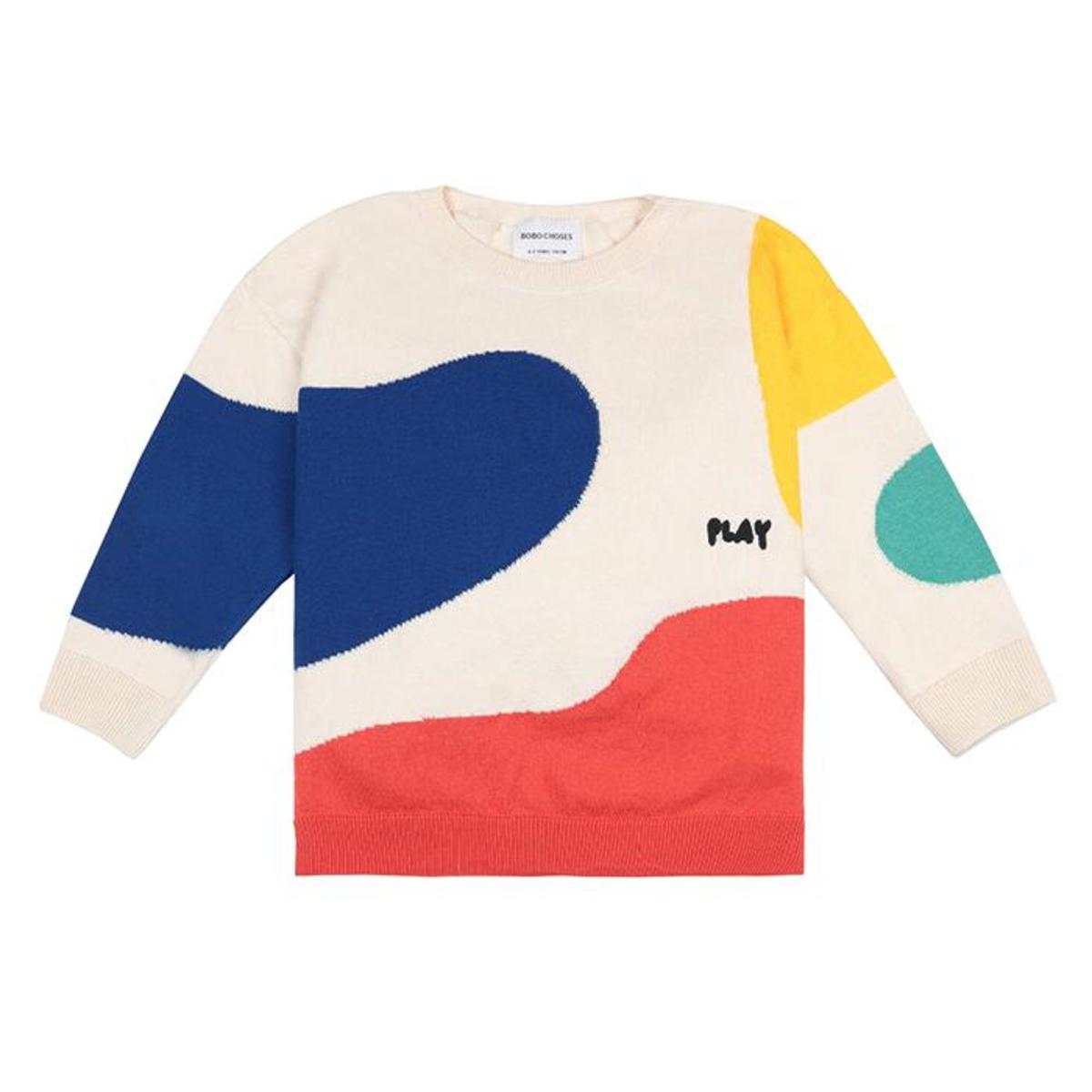 kids Bobo Choses Landscape Pattern Sweater - Multicolour | Garmentory