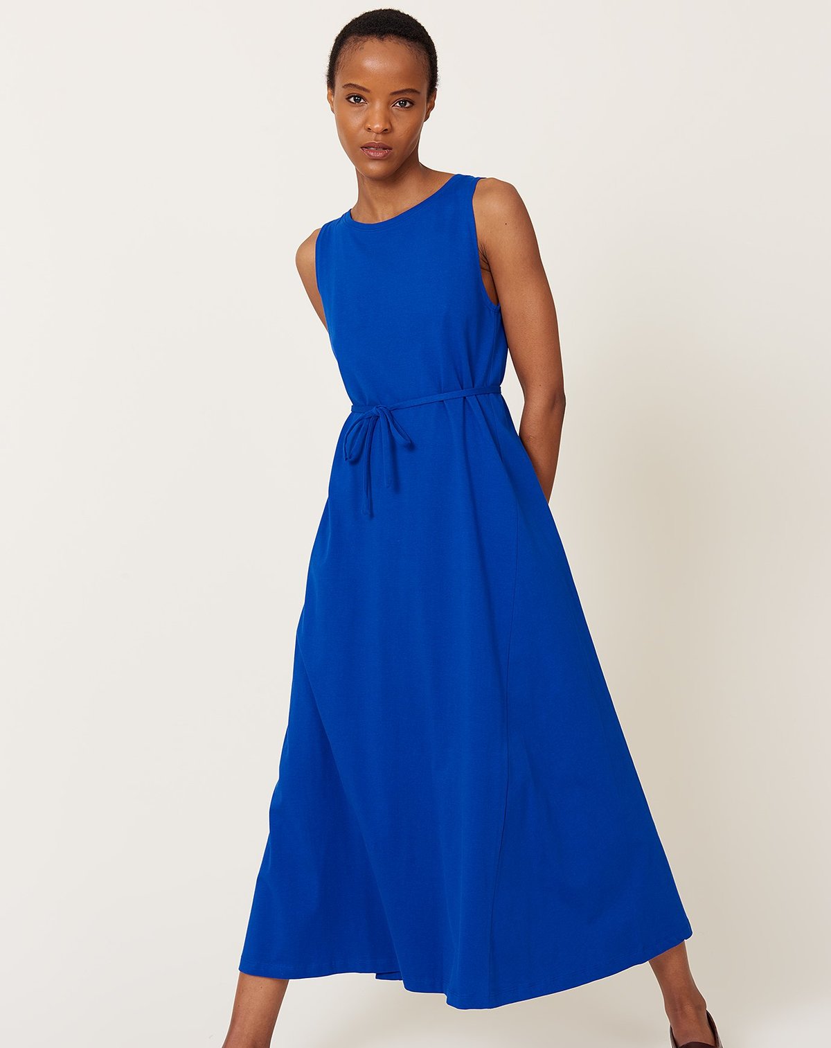 Kowtow Tank Swing Dress - Bright Blue | Garmentory