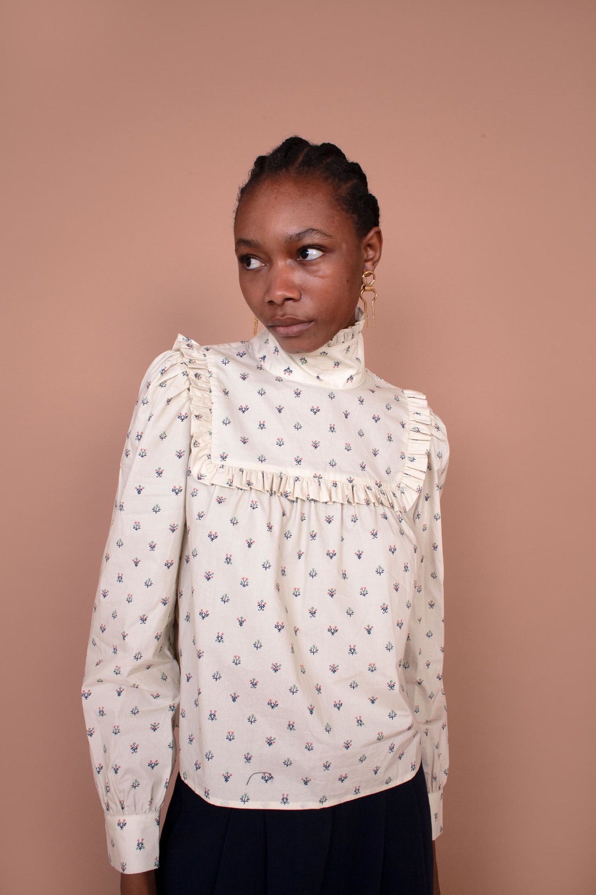 Meadows Heather Top - Winter Ditsy | Garmentory