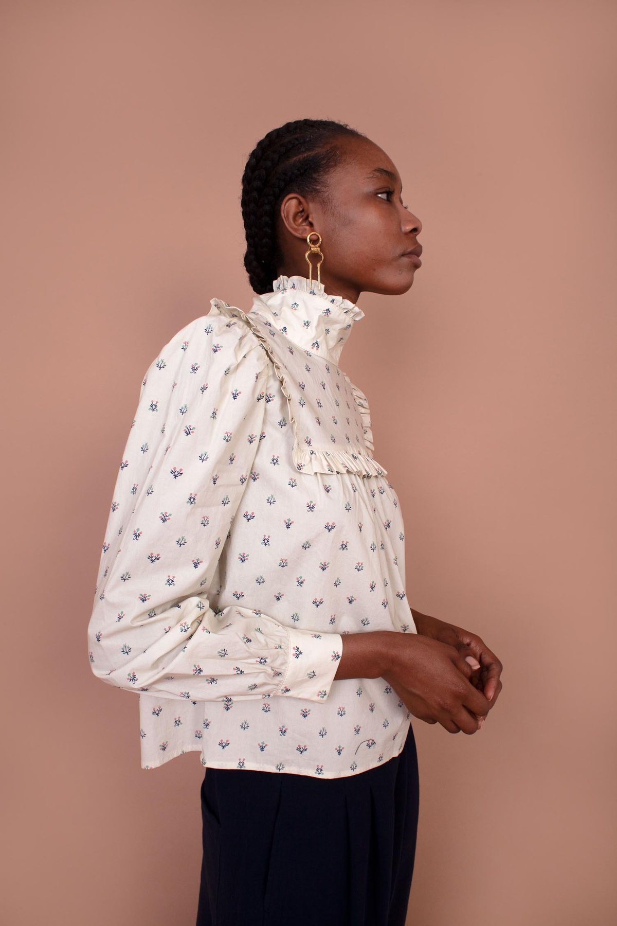 Meadows Heather Top - Winter Ditsy | Garmentory