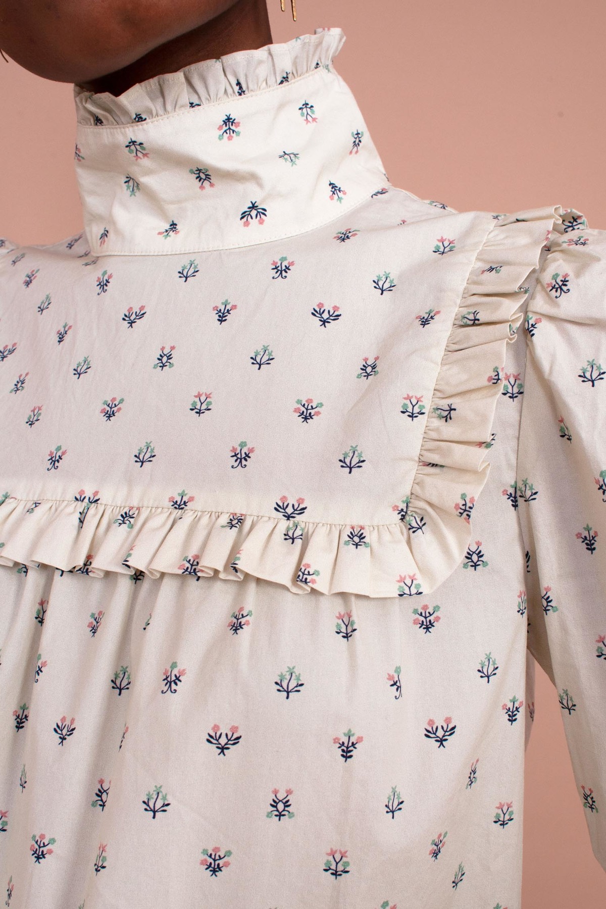 Meadows Heather Top - Winter Ditsy | Garmentory