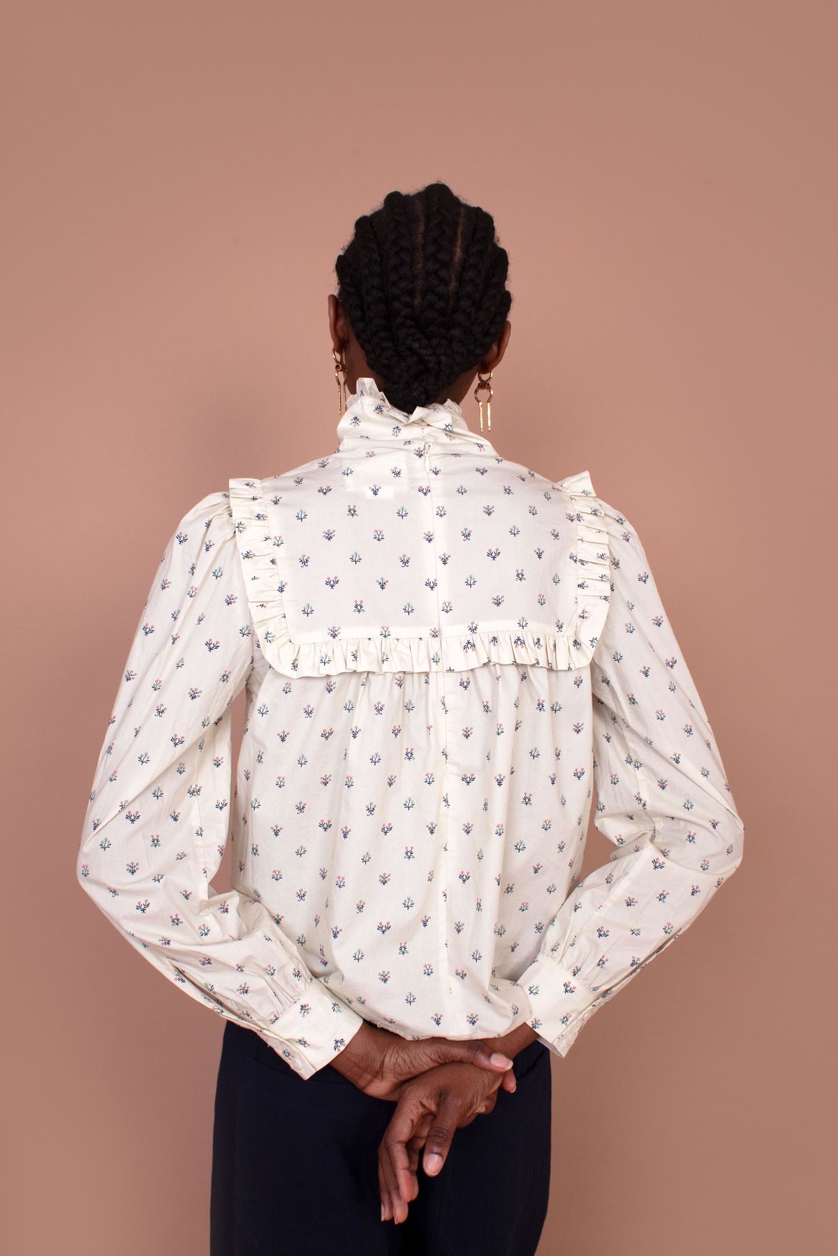 Meadows Heather Top - Winter Ditsy | Garmentory