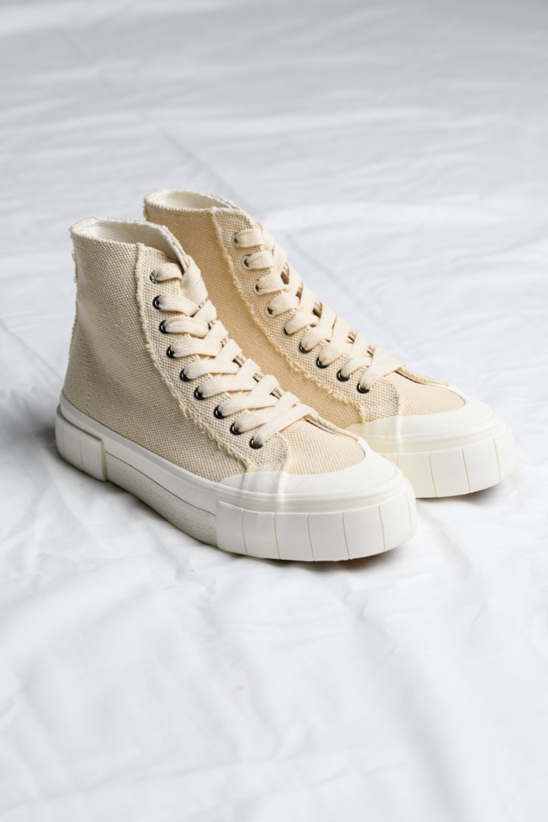 Good News Palm Hi-top Sneaker - Oatmeal | Garmentory