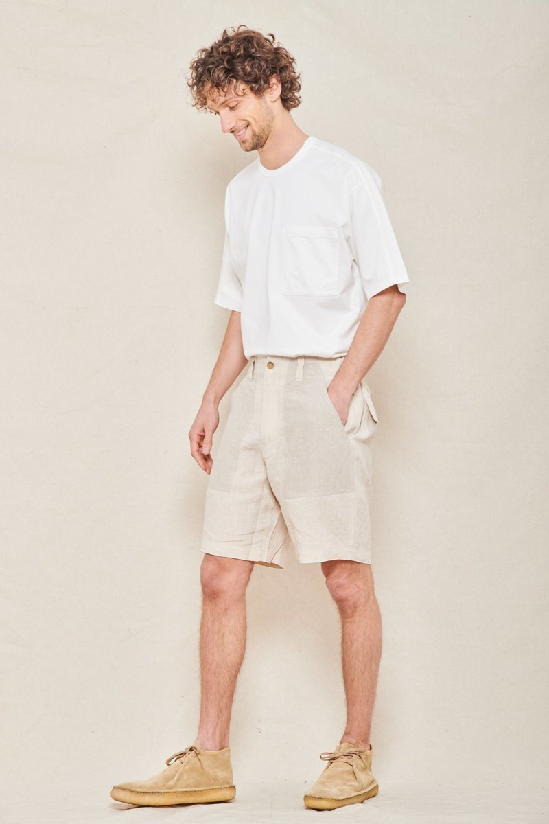 Patchwork Baker Shorts | Garmentory