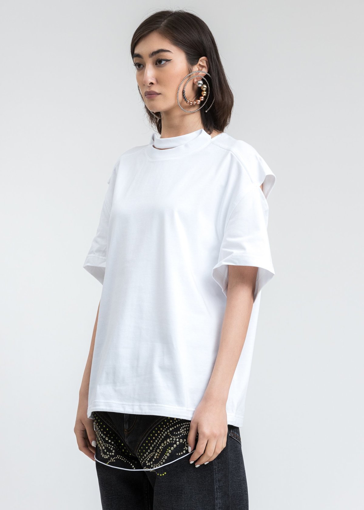 Y/project Convertible T-Shirt - White | Garmentory