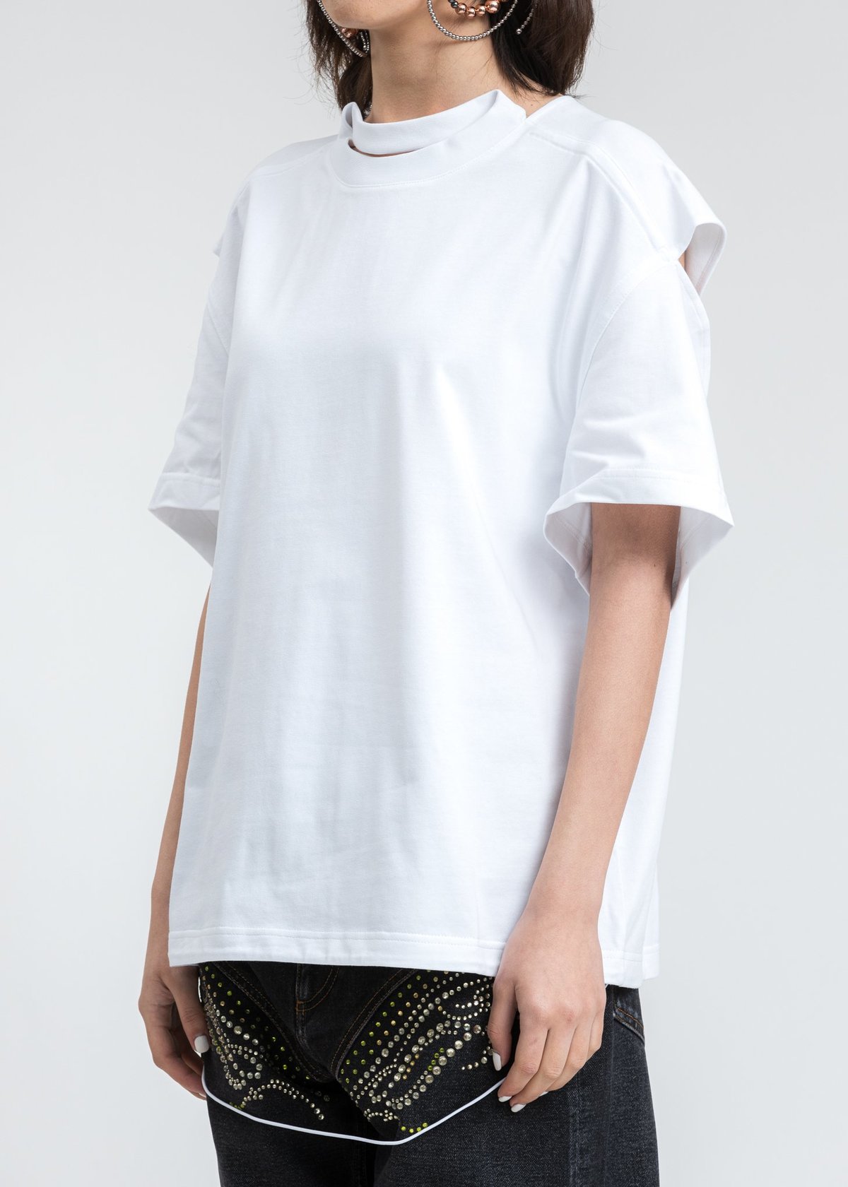Y/project Convertible T-Shirt - White | Garmentory