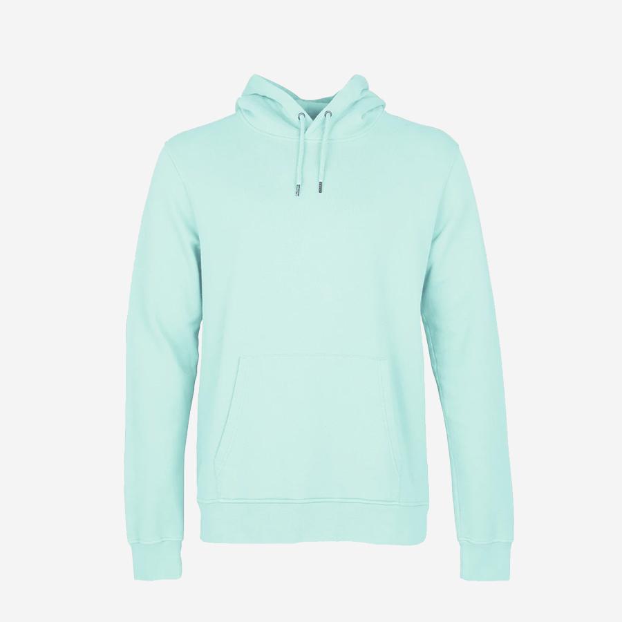 Colorful Standard Classic Organic Hoodie - Light Aqua | Garmentory