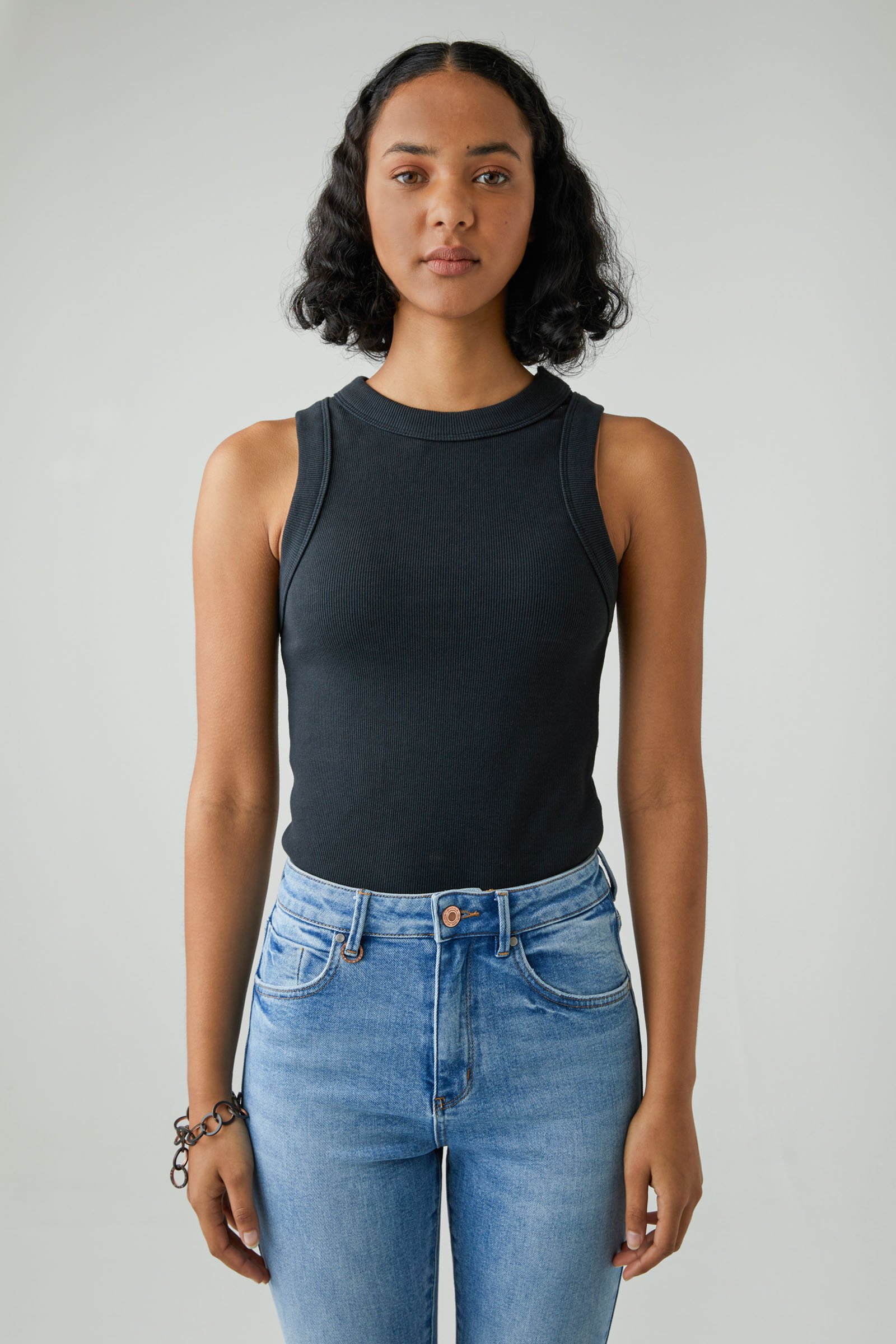 NEUW Jonesy Singlet tank - Black | Garmentory