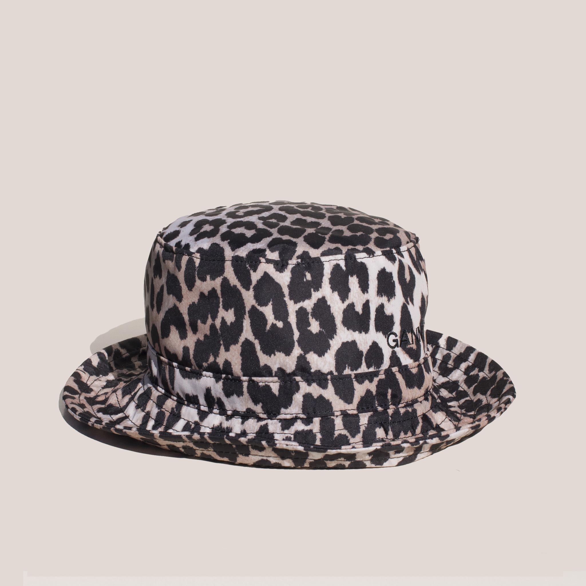 Ganni Bucket Hat - Leopard | Garmentory