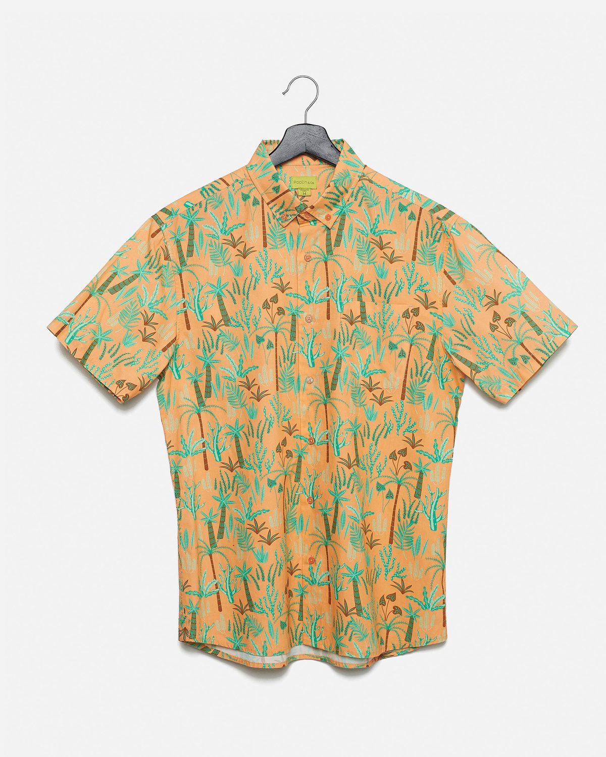 Poplin & Co. Desert Plants Button Down Short Sleeve Shirt | Garmentory