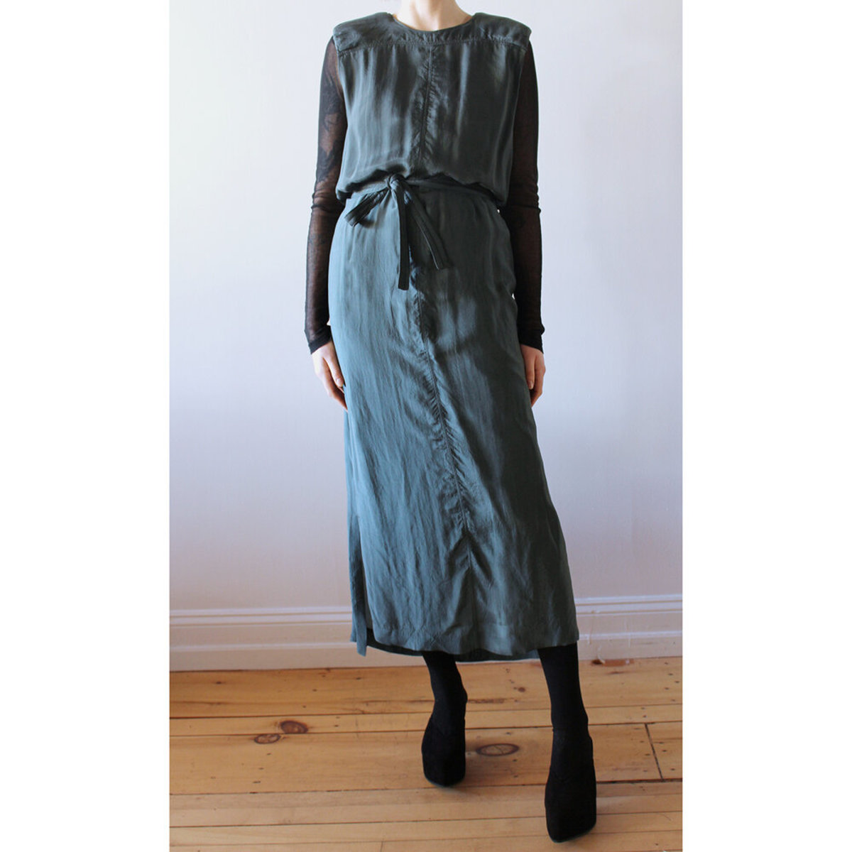 Humanoid Nappah Nuance Dress - Rainforest | Garmentory