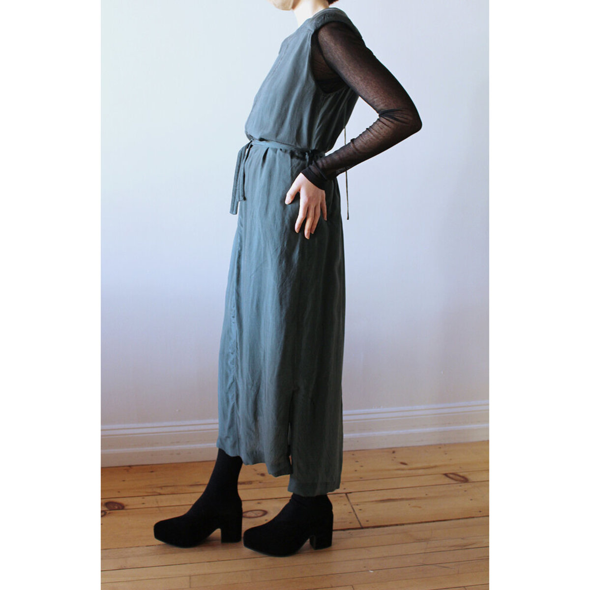 Humanoid Nappah Nuance Dress - Rainforest | Garmentory