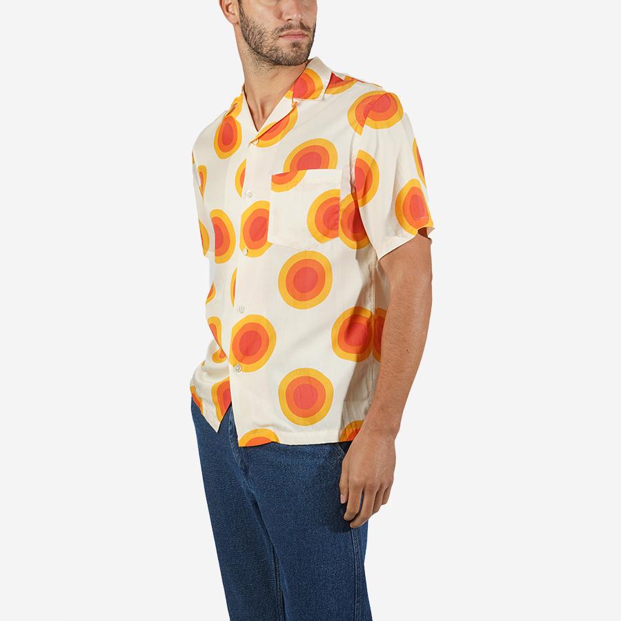 Portuguese Flannel Sun Short-Sleeve Vacation Shirt - Ecru | Garmentory