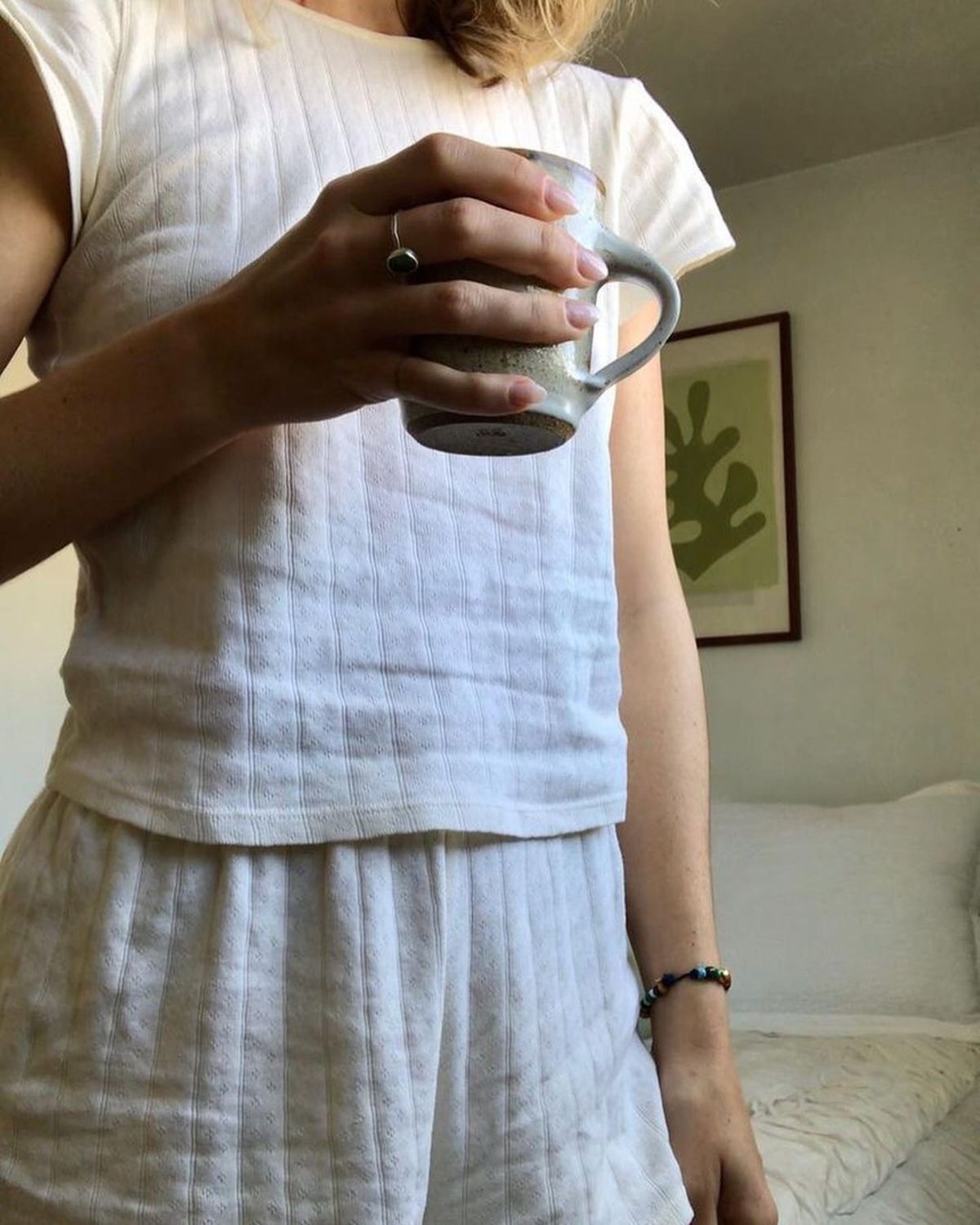 Lacausa Kiki Shorts - Pannacotta | Garmentory