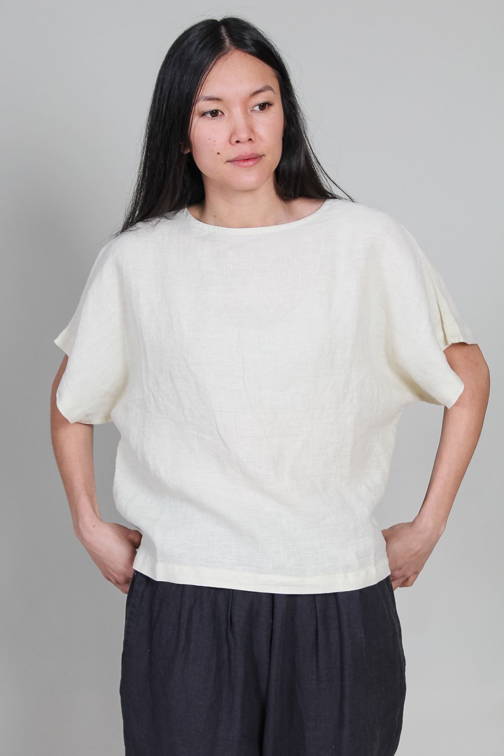 Black Crane Box Top - Cloud | Garmentory