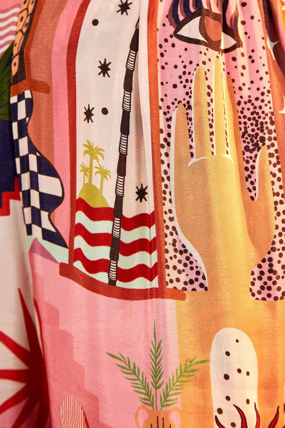 Farm Rio Mystic City Pajama Pants | Garmentory