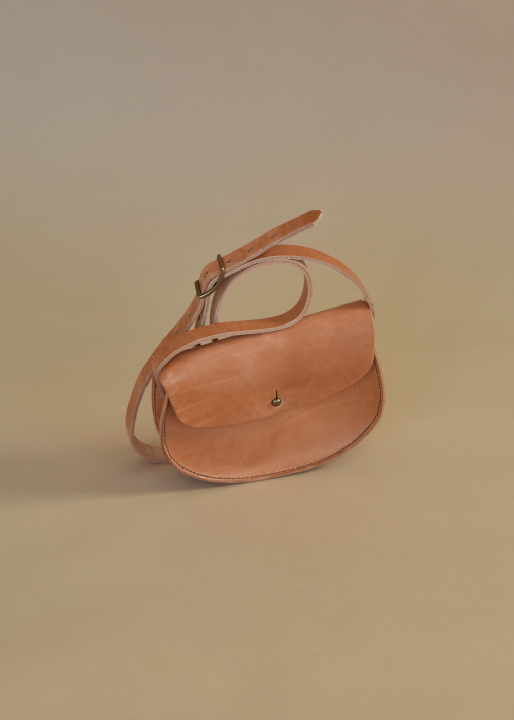 Local Shade Shoulder Bag - Natural Leather | Garmentory