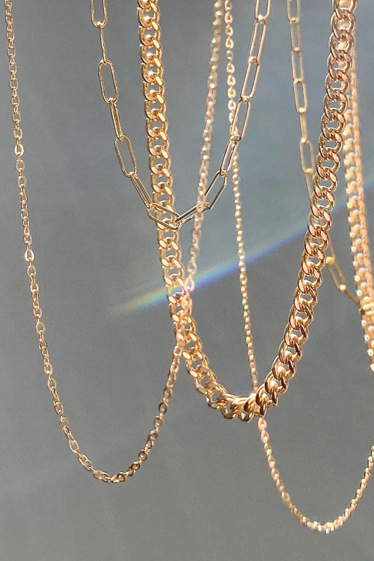 Thatch 16" Elongated Chain - 14k gold filled | Garmentory