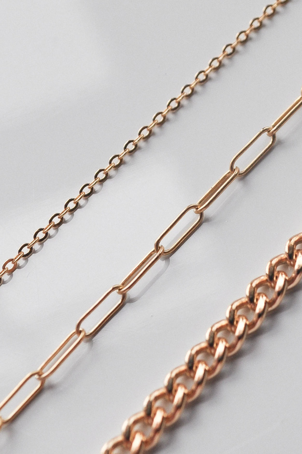 Thatch 16" Elongated Chain - 14k gold filled | Garmentory