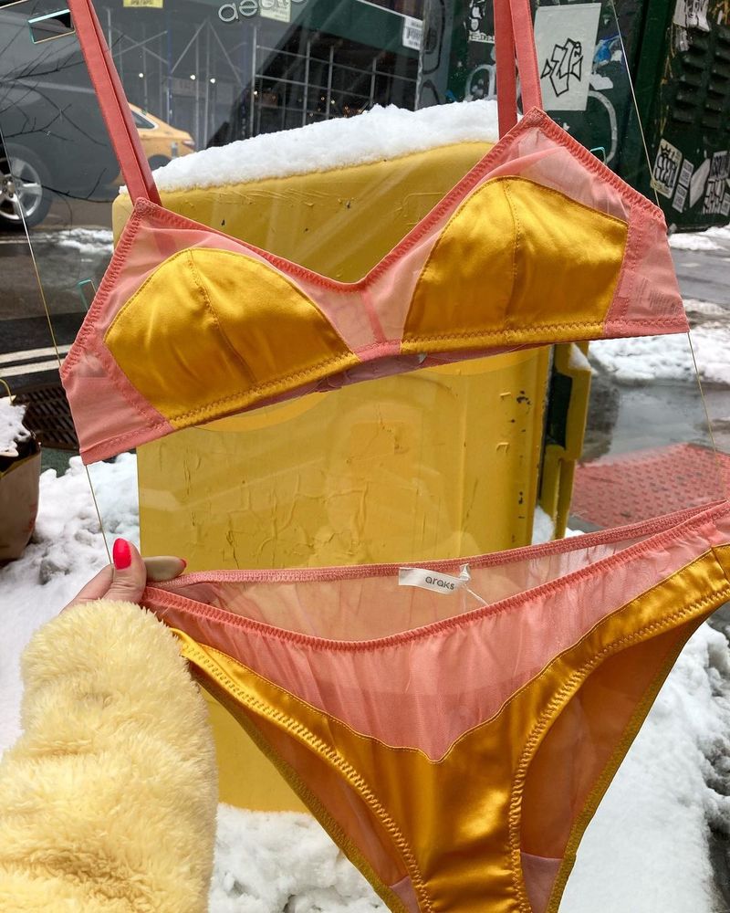 Araks Aaron Silk Panty Brief - Peche | Garmentory