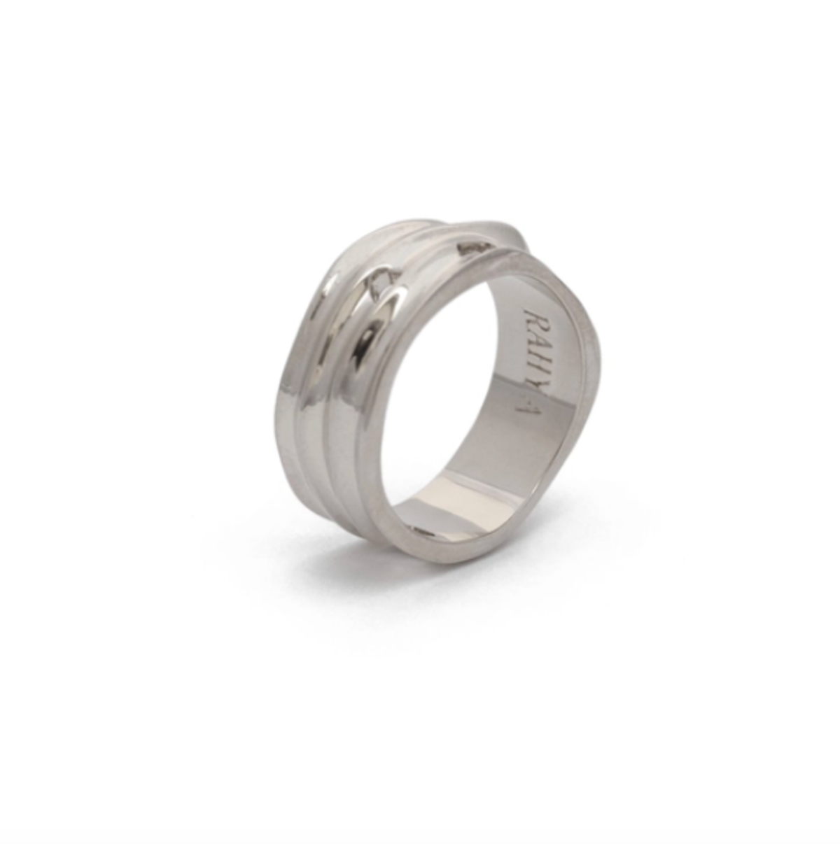 Rahya Jewelry Design Fragment Ring - Silver | Garmentory