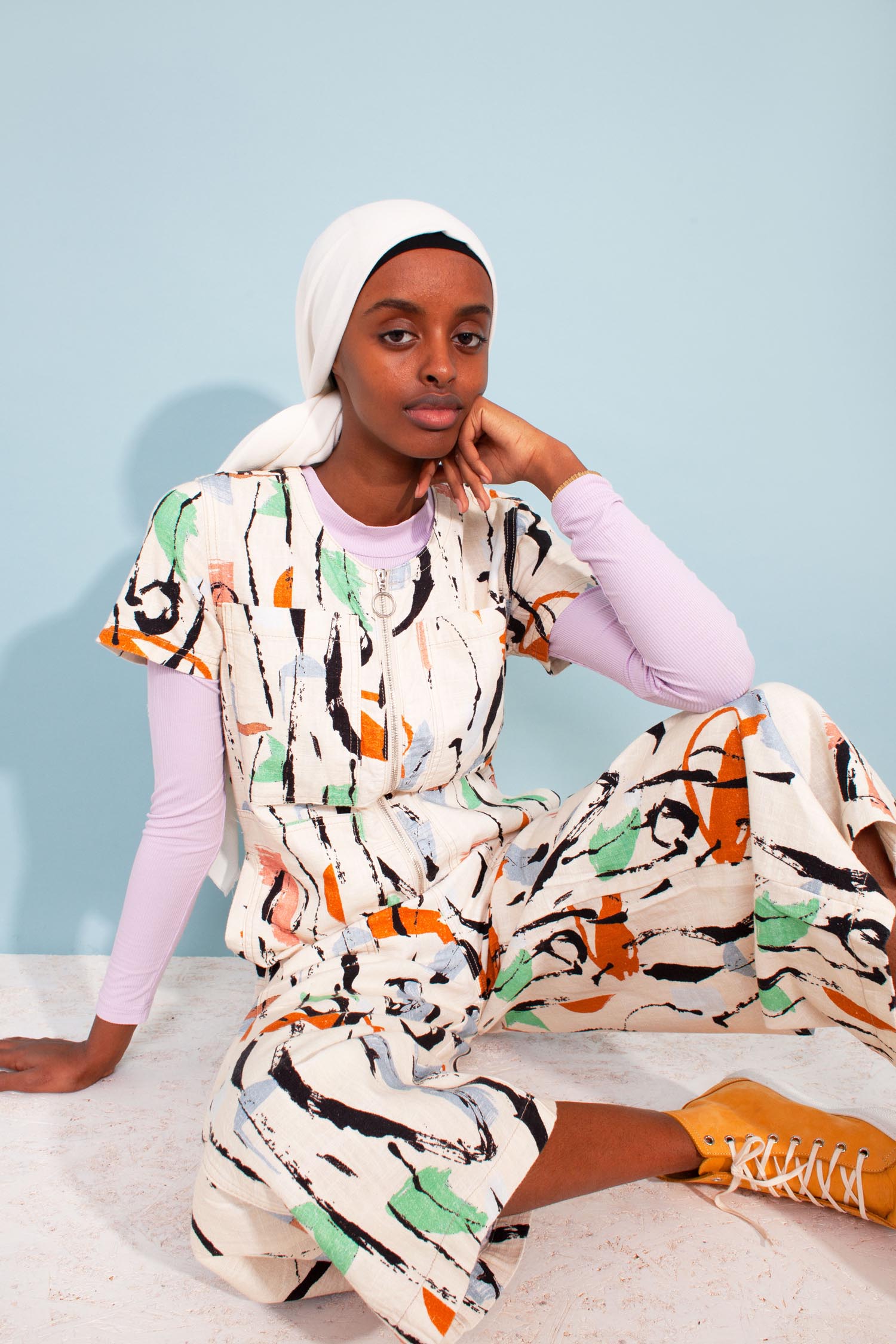 L.F.Markey Felix Boilersuit - Maple | Garmentory