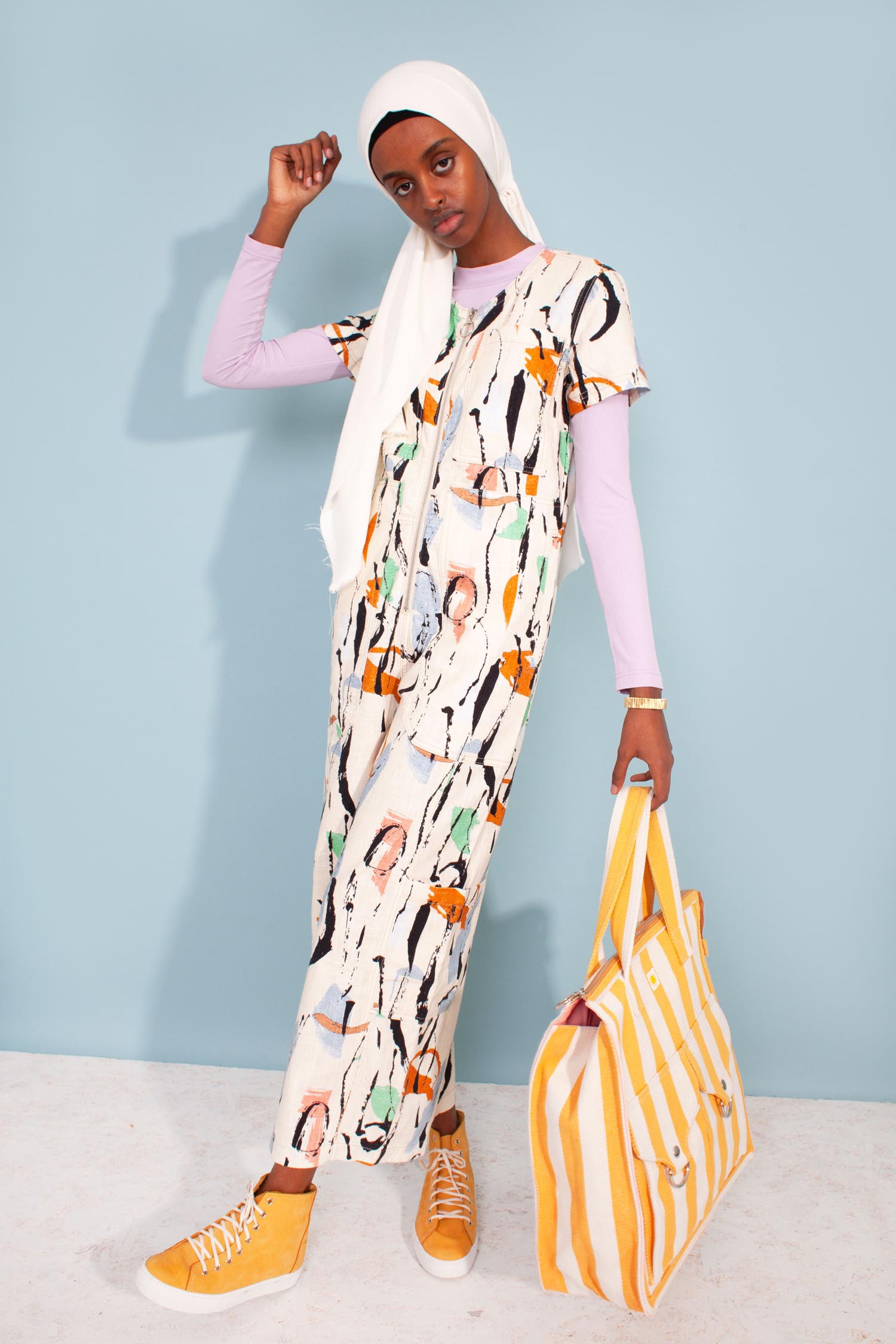 L.F.Markey Felix Boilersuit - Maple | Garmentory