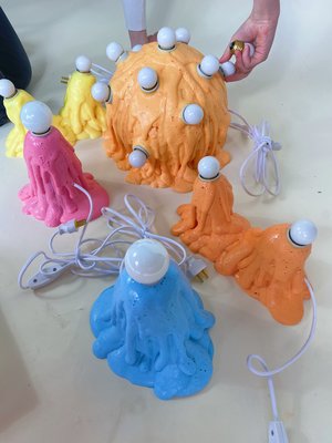 Joseph Algieri Small Foam Lamp - Pink | Garmentory