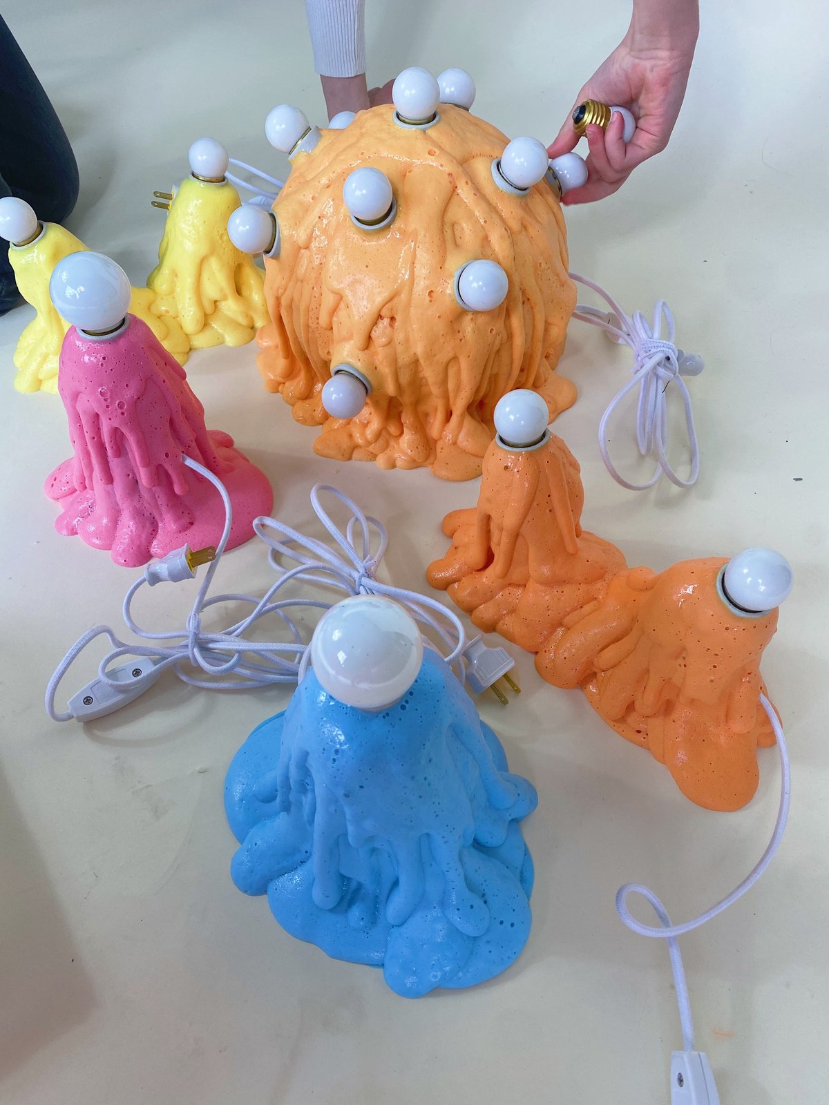 Joseph Algieri Small Foam Lamp - Pink | Garmentory