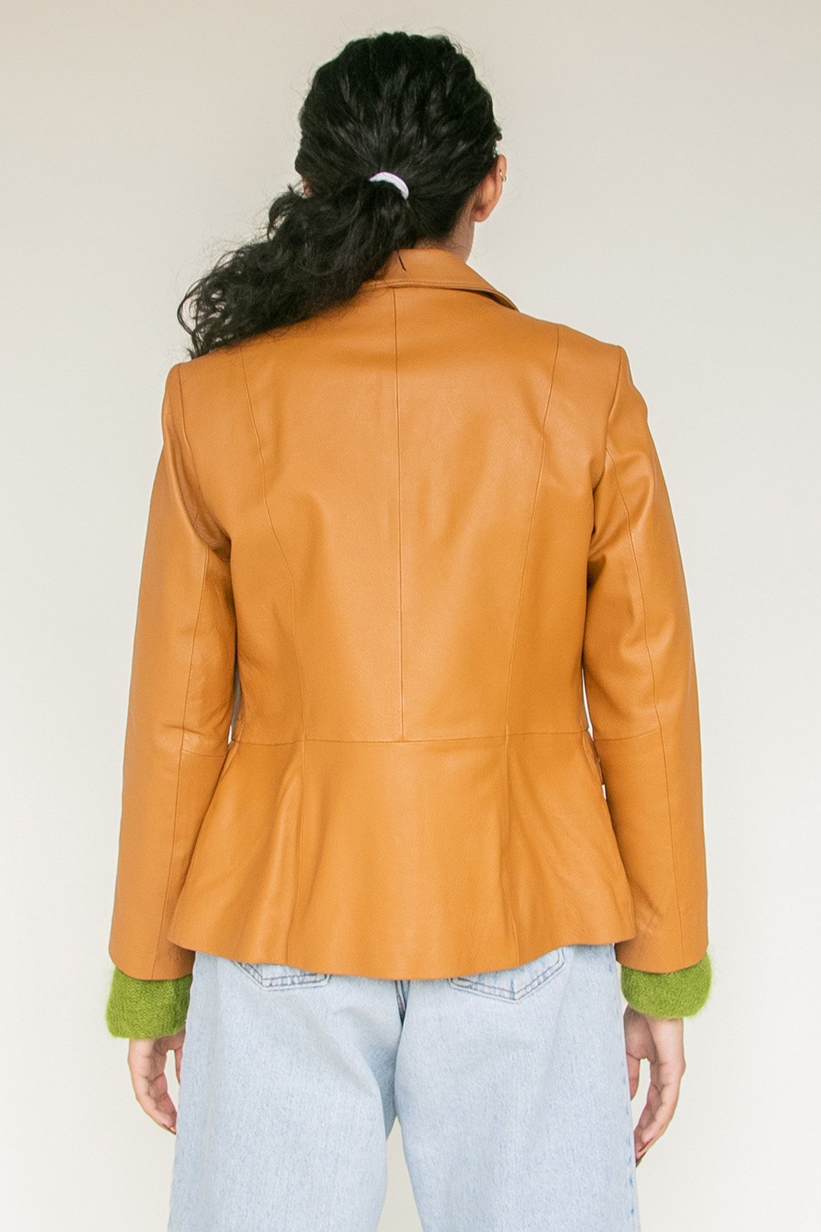 Vintage Leather Blazer - Toffee | Garmentory