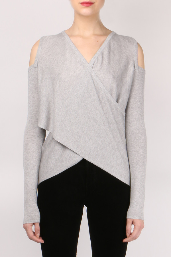 Derek Lam 10 Crosby Cross Front Sweater | Garmentory