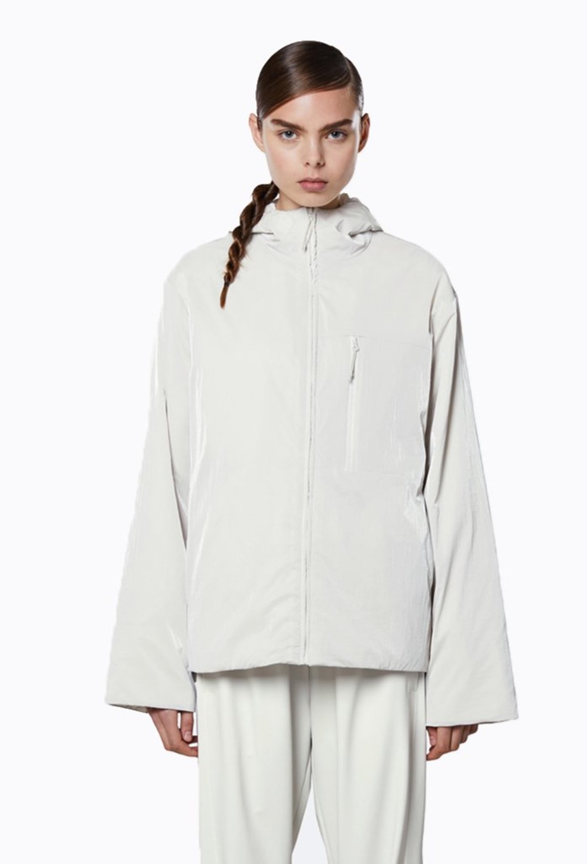 Rains Drifter Jacket - Off White | Garmentory