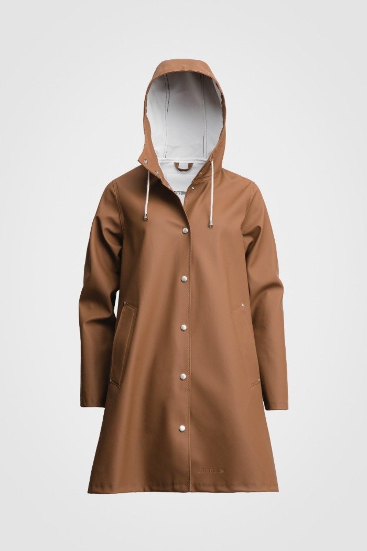 Stutterheim MOSEBACKE RAIN JACKET - COGNAC | Garmentory