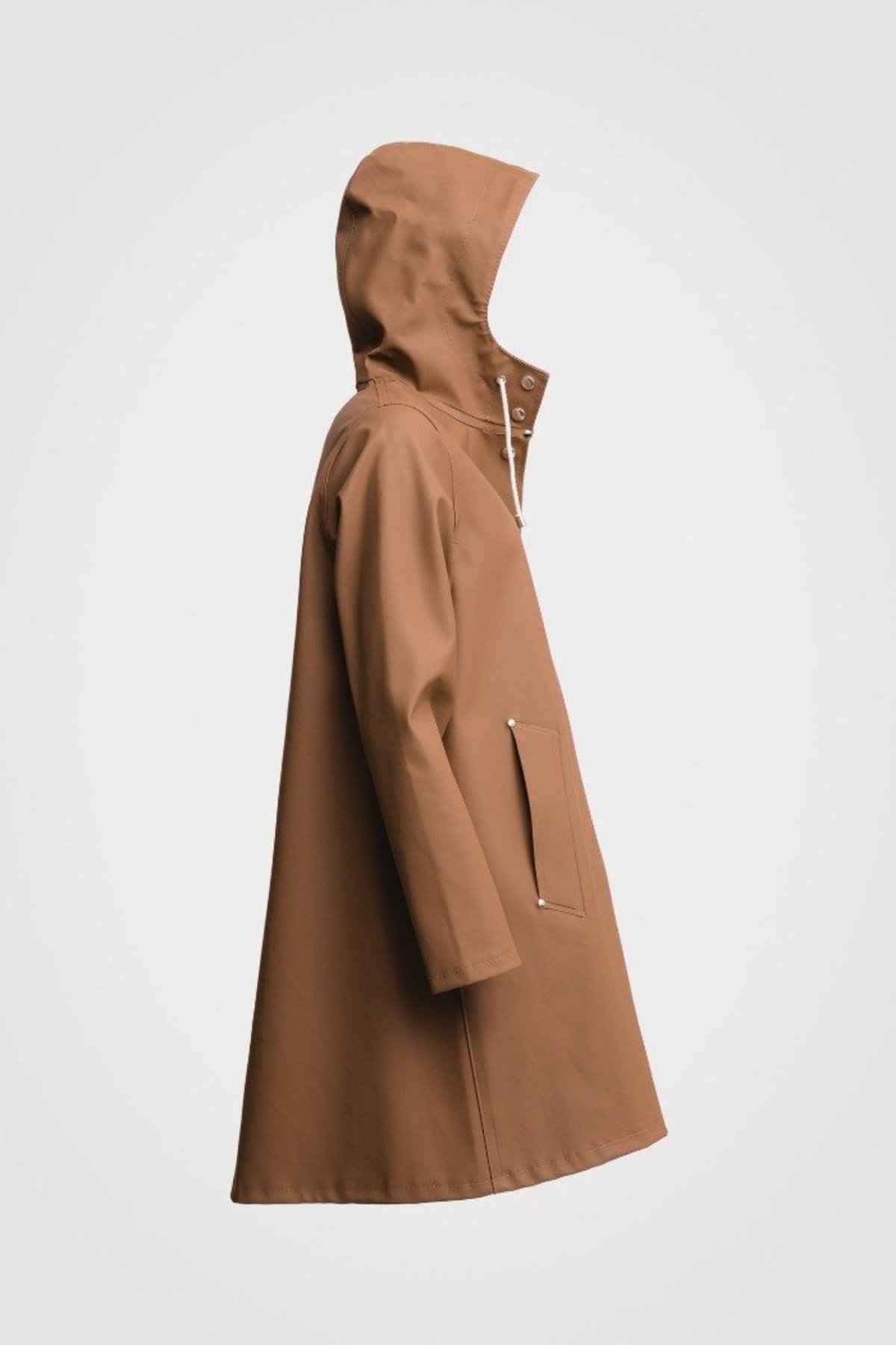 Stutterheim MOSEBACKE RAIN JACKET - COGNAC | Garmentory