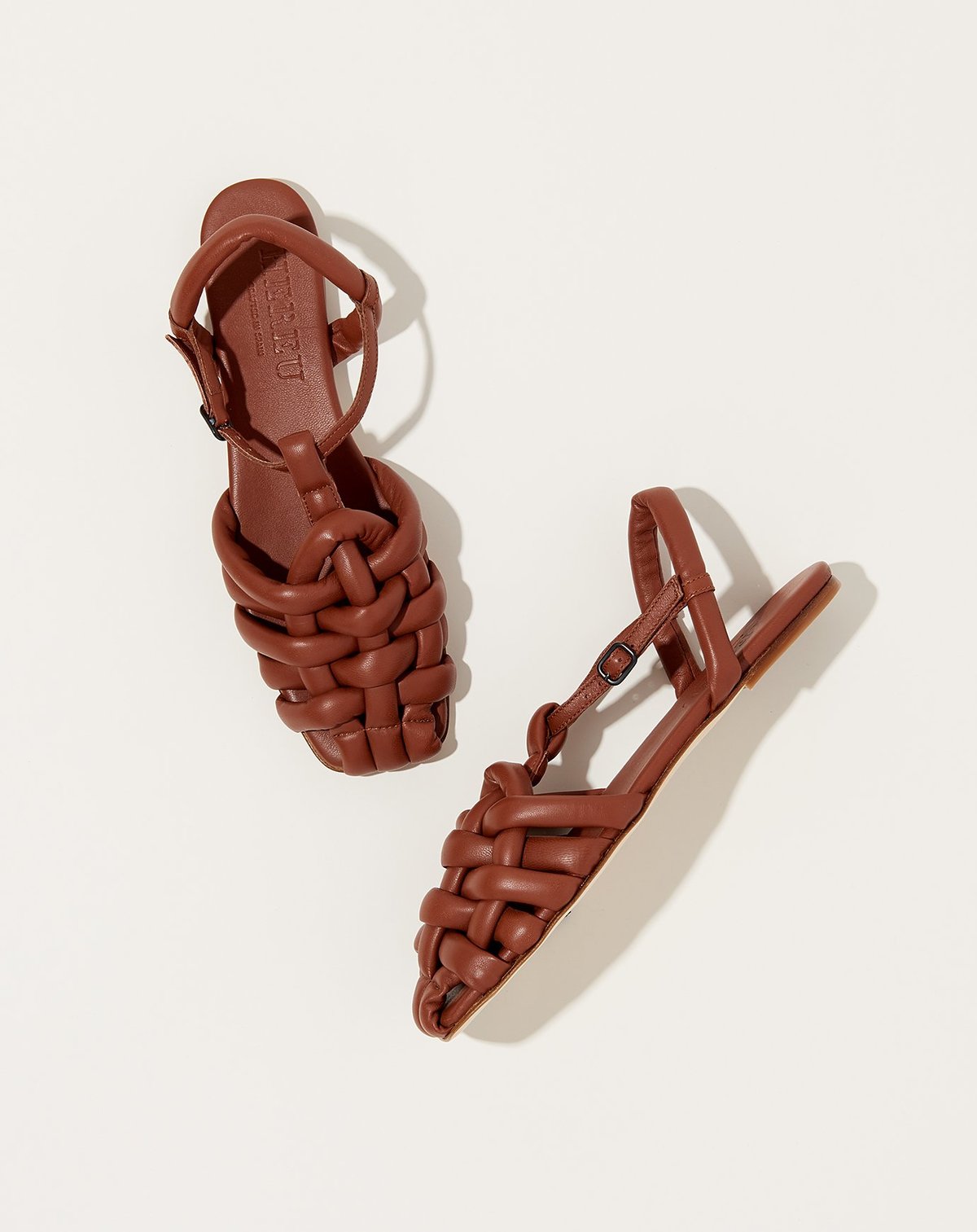Hereu Cabersa Sandals - Chestnut | Garmentory