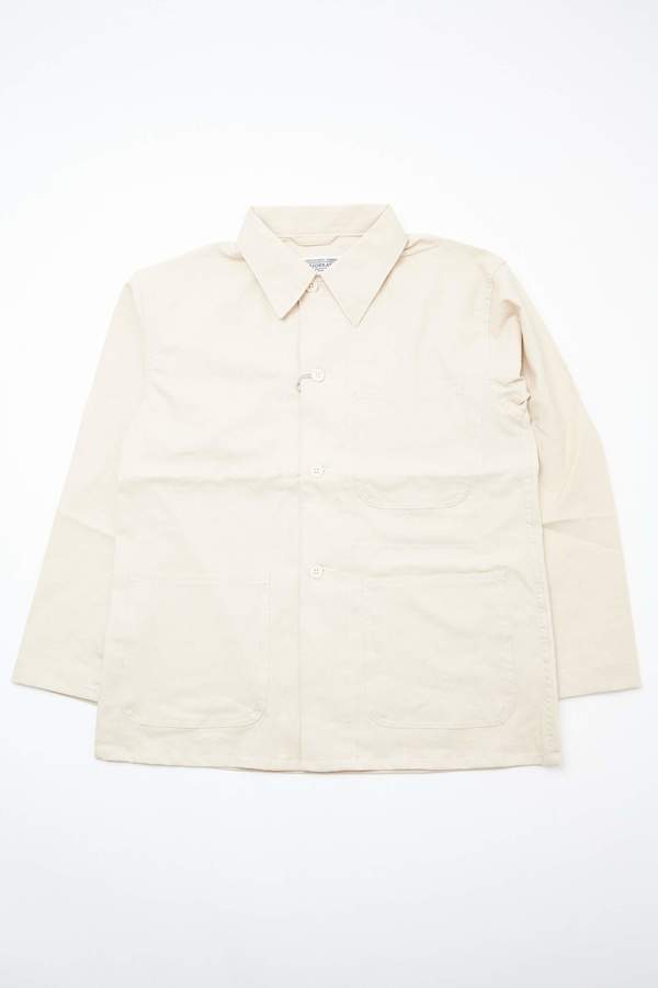 Engineered Garments Workaday Cotton Linen Utility Jacket - Natural ...
